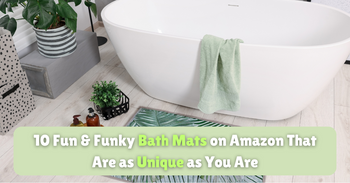 10 Fun & Funky Bath Mats on Amazon That Are as Unique as You Are ...